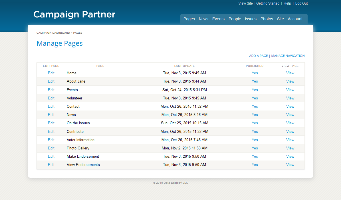 Campaign Partner: We Make Political Campaign Websites Easy